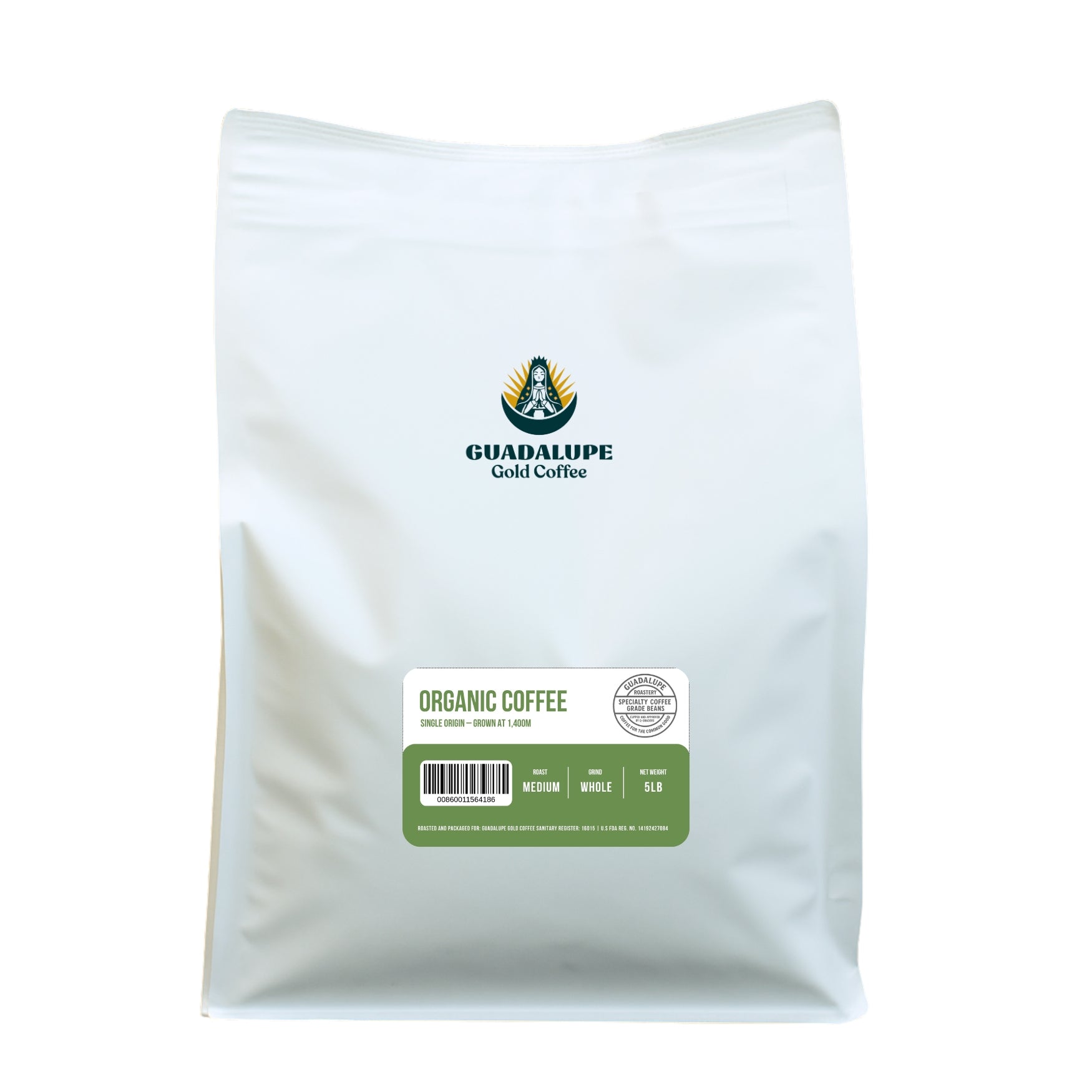 Organic Coffee, Single Origin – Grown at 1,400m – GuadalupeRoastery